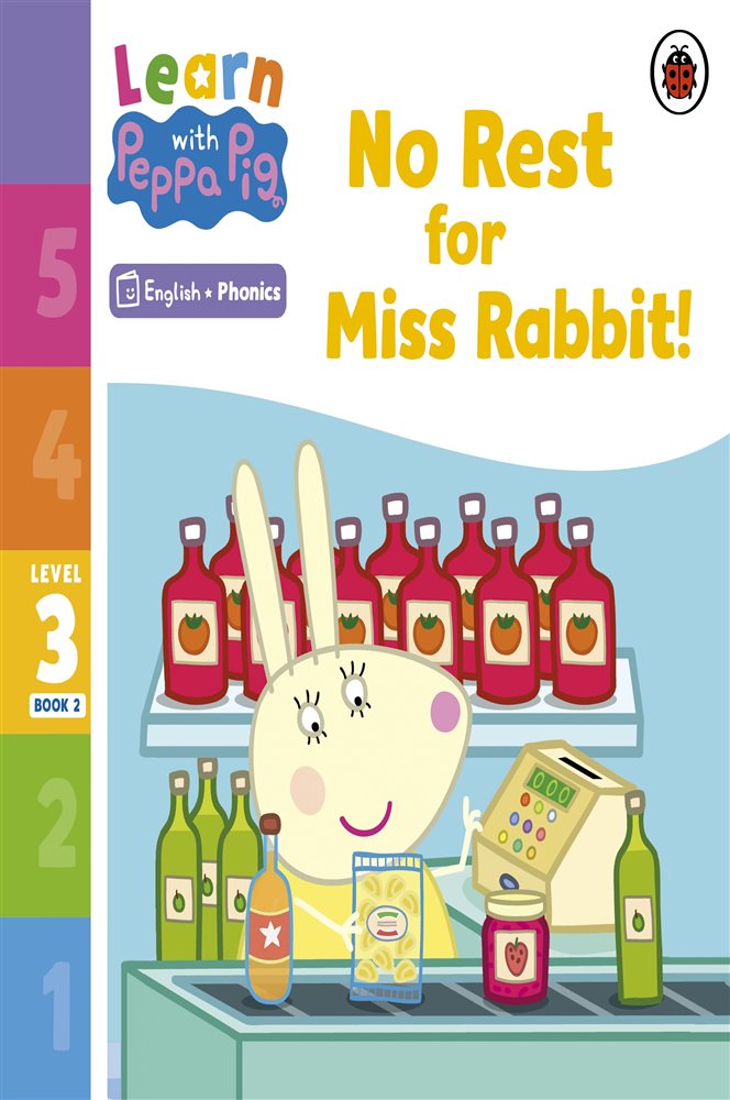 Learn with Peppa Phonics Level 3 Book 2 – No Rest for Miss Rabbit ...