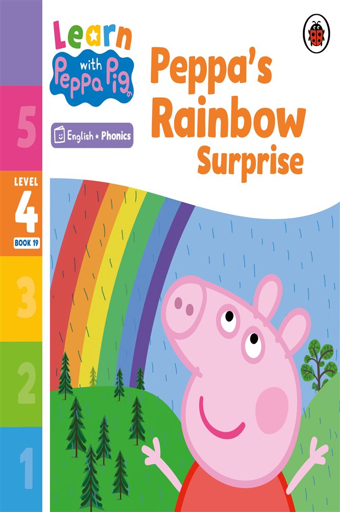 Learn with Peppa Phonics Level 4 Book 19 – Peppa’s Rainbow Surprise ...