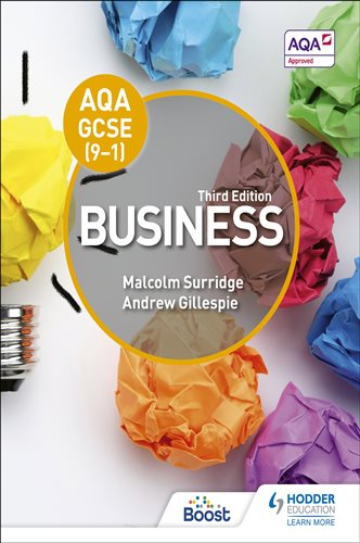 AQA GCSE (9-1) Business, Third Edition by Malcolm Surridge (ebook)