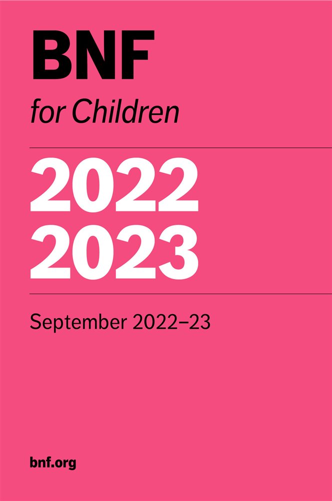 BNF for Children 2022-2023 by Paediatric Formulary Committee (ebook)