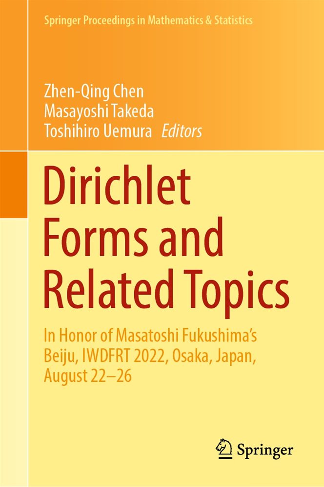 Dirichlet Forms and Related Topics by Zhen-Qing Chen (ebook)