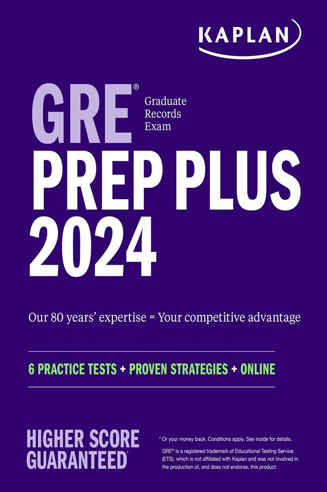 GRE Prep Plus 2024 by Kaplan Test Prep (ebook)