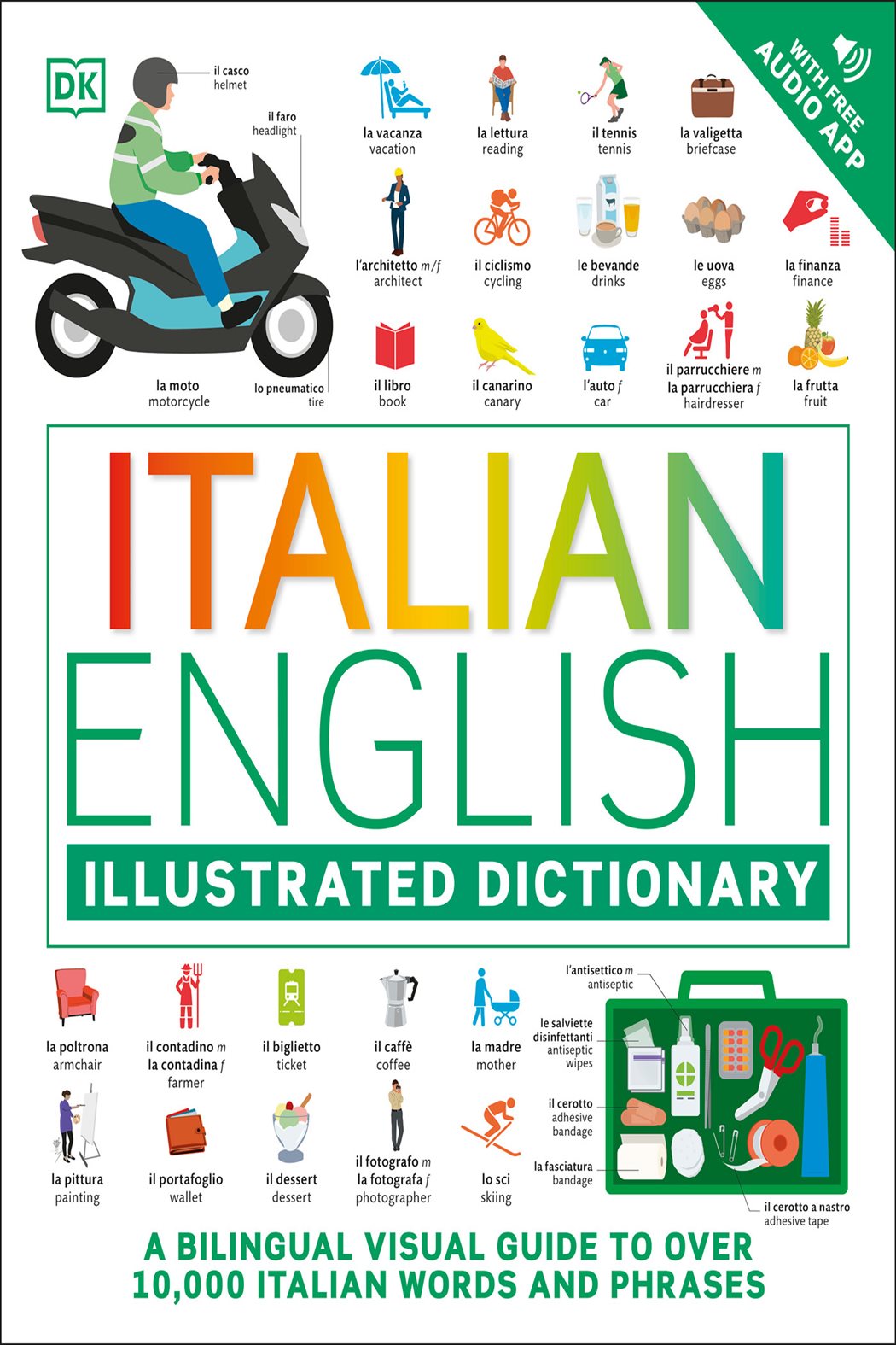 Italian English Illustrated Dictionary by DK (ebook)