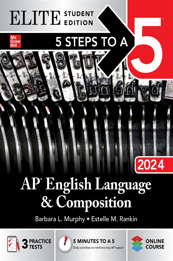 5 Steps to a 5: AP English Language and Composition 2024 Elite Student ...