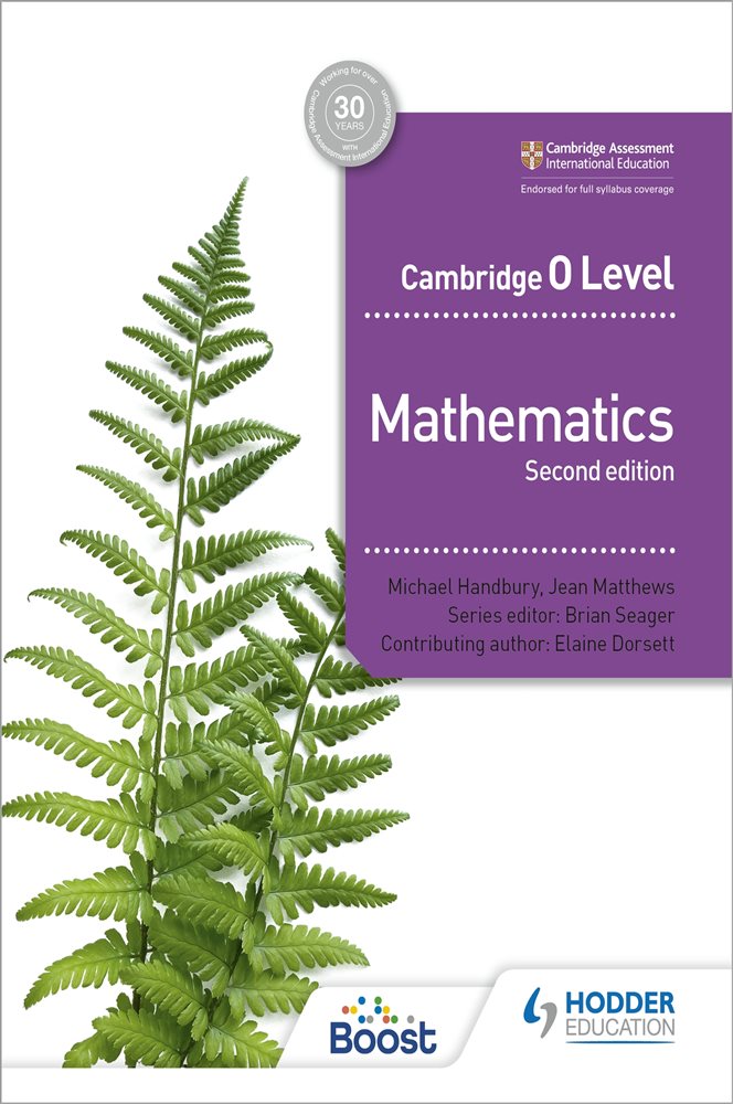 Cambridge O Level Mathematics Second edition by Brian Seager (ebook)