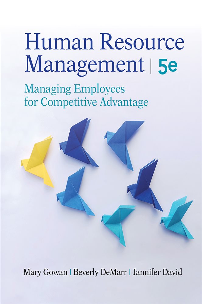 Human Resource Management (5th ed.) by Mary Gowan (ebook)
