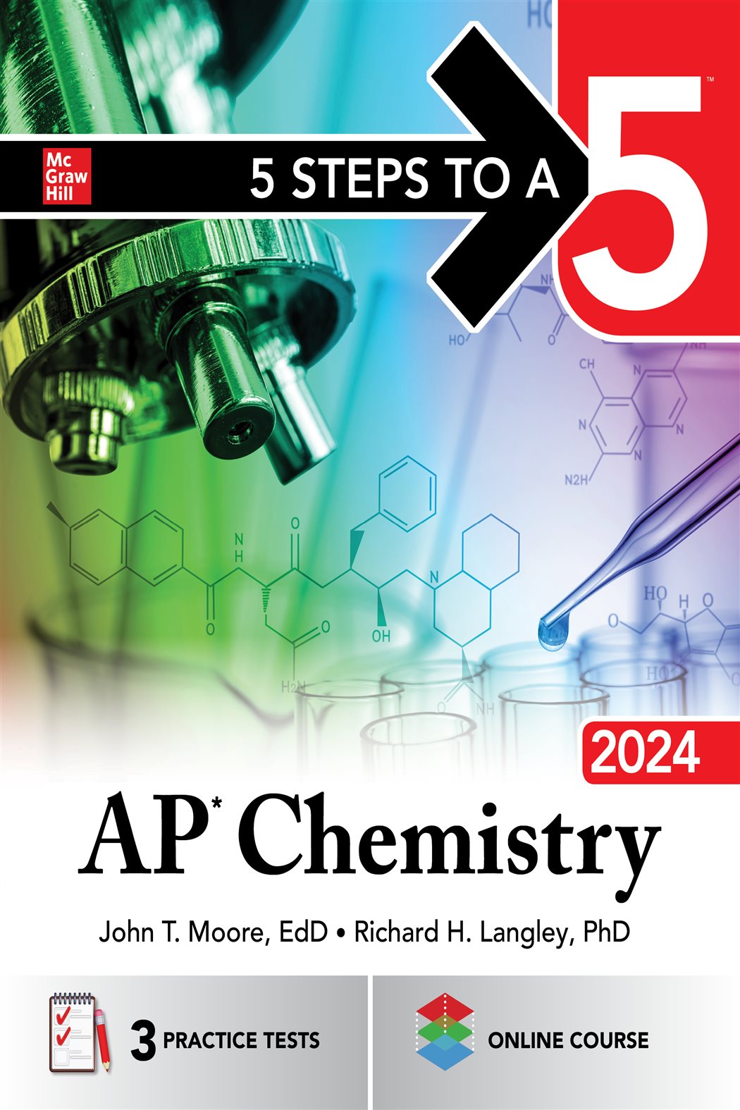5 Steps to a 5: AP Chemistry 2024 by John T. Moore (ebook)