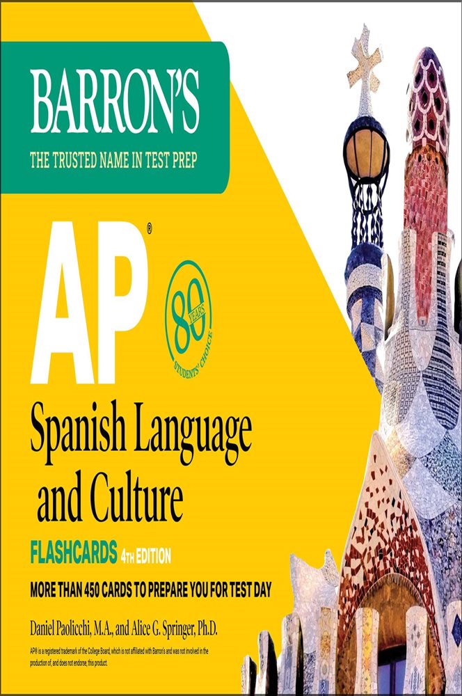 AP Spanish Language and Culture Flashcards, Fourth Edition: Up-to-Date ...