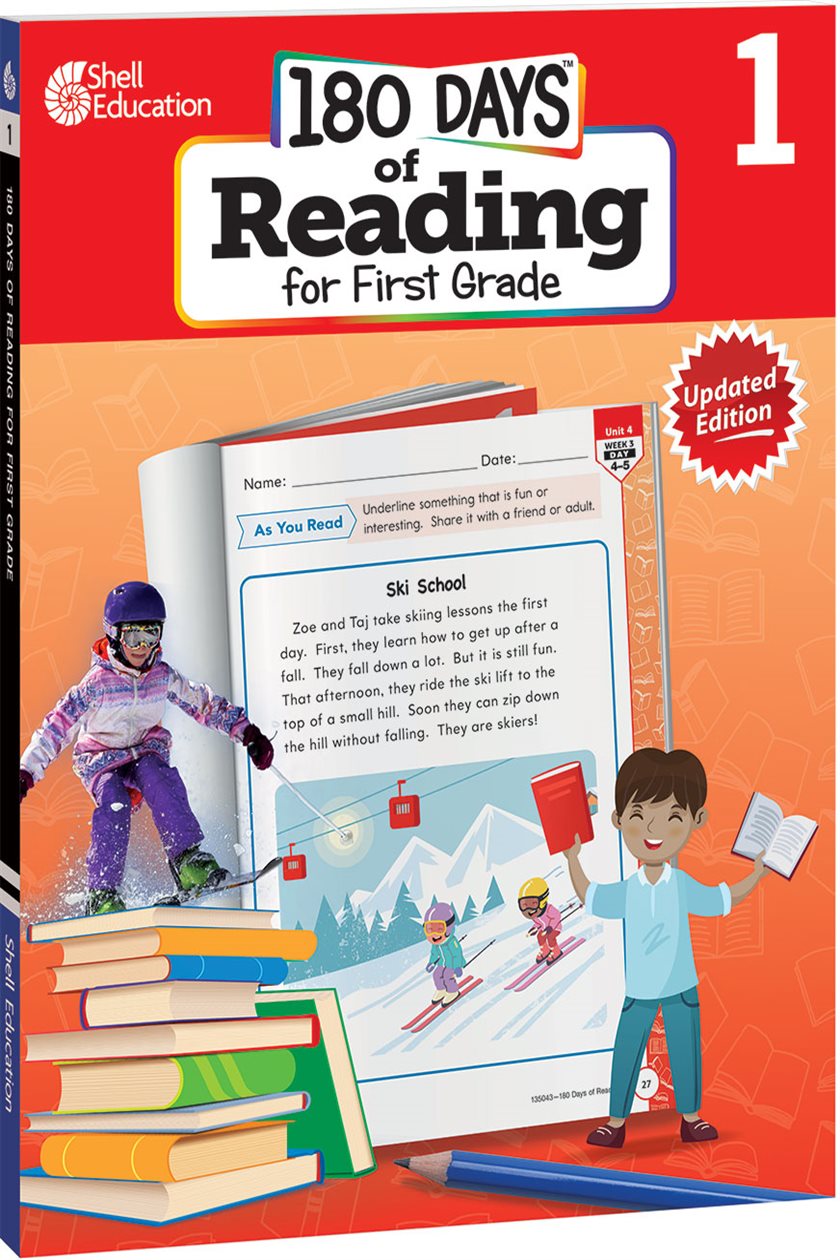 180 Days™: Reading for First Grade, 2nd Edition (2nd ed.)