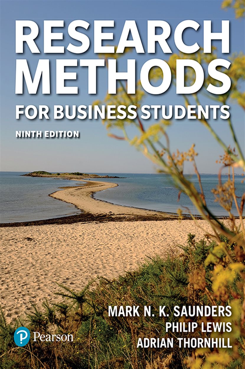 Research Methods for Business Students (9th ed.)