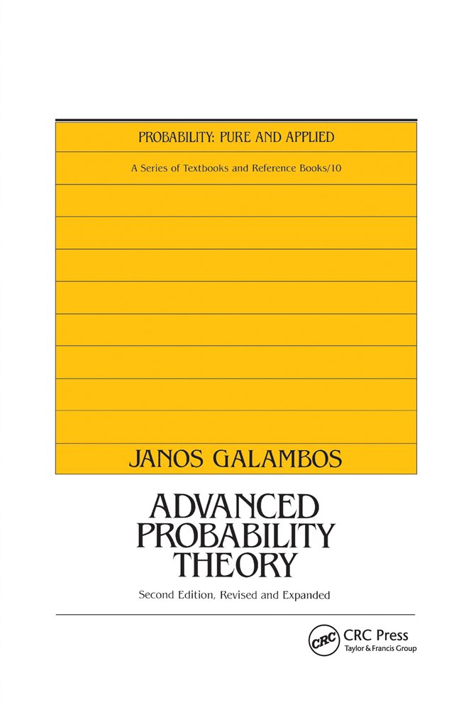 Advanced Probability Theory, Second Edition, (2nd ed.)