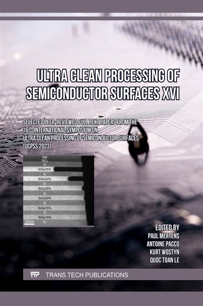 Ultra Clean Processing of Semiconductor Surfaces XVI
