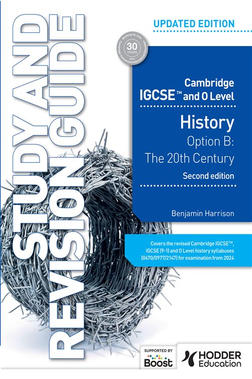 Cambridge IGCSE and O Level History Study and Revision Guide, Second ...