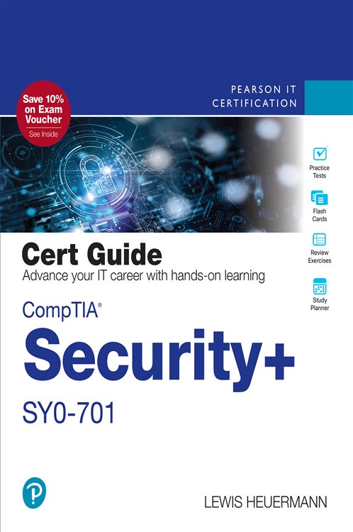 CompTIA Security+ SY0-701 Cert Guide by Lewis Heuermann (ebook)