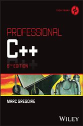 Professional C++ (6th ed.) by Marc Gregoire (ebook)