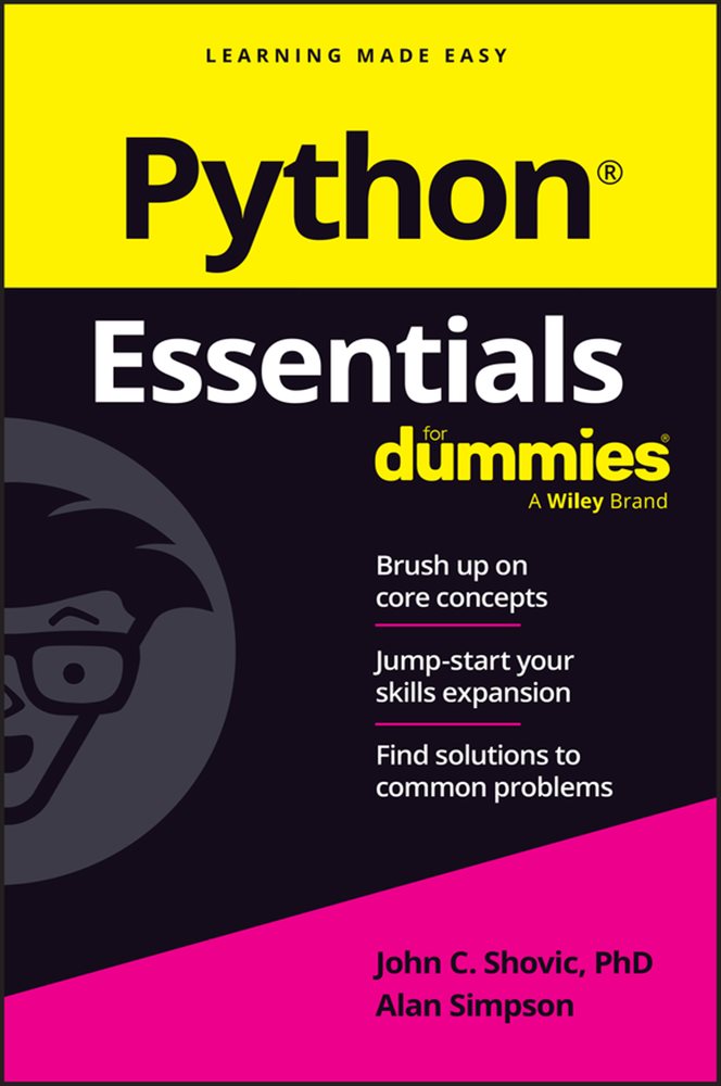 Python Essentials For Dummies by John C. Shovic (ebook)