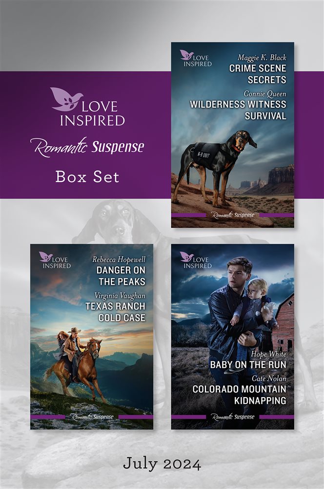 Love Inspired Suspense Box Set July 2024/Crime Scene Secrets/Wilderness Witness Survival/Danger ...