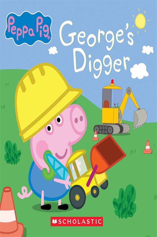 George's Digger (Peppa Pig 8x8 Storybook #40) by Scholastic (ebook)