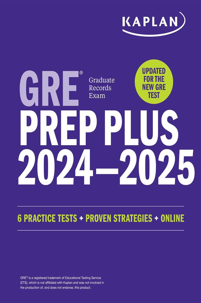 GRE Prep Plus 2024-2025 - Updated for the New GRE: 6 Practice Tests ...