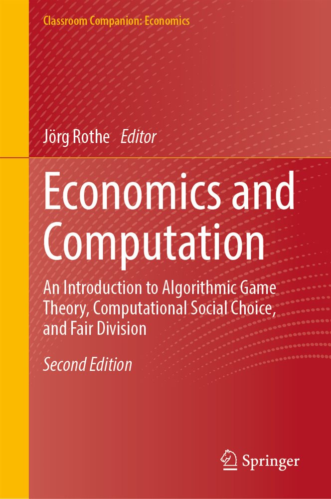 Economics and Computation (2nd ed.) by JÃ¶rg Rothe (ebook)