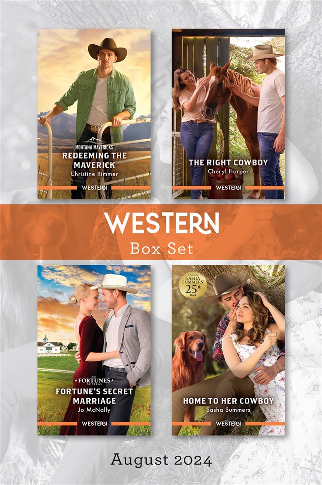 Western Box Set August 2024/Redeeming The Maverick/The Right Cowboy ...