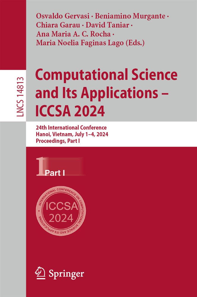 Computational Science and Its Applications – ICCSA 2024