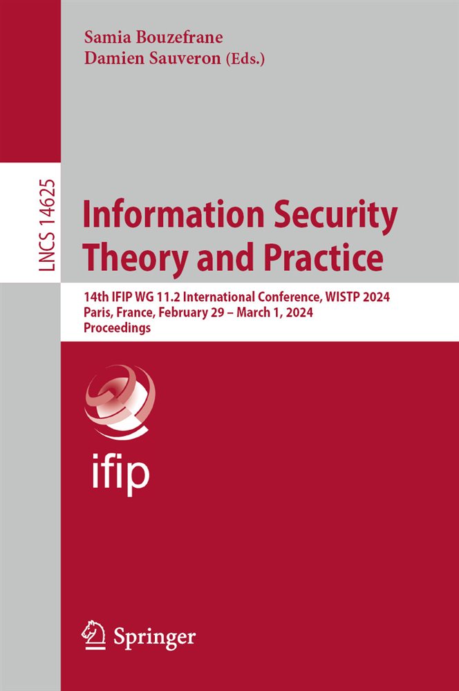 Information Security Theory and Practice by Samia Bouzefrane (ebook)