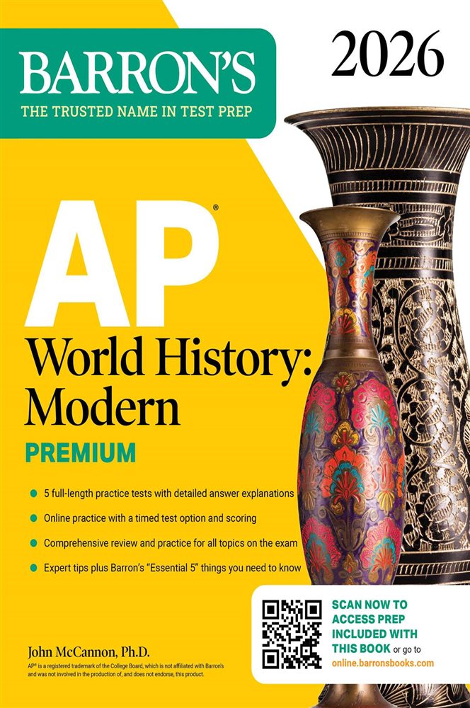 AP World History: Modern Premium, 2026: Prep Book With 5 Practice Tests ...