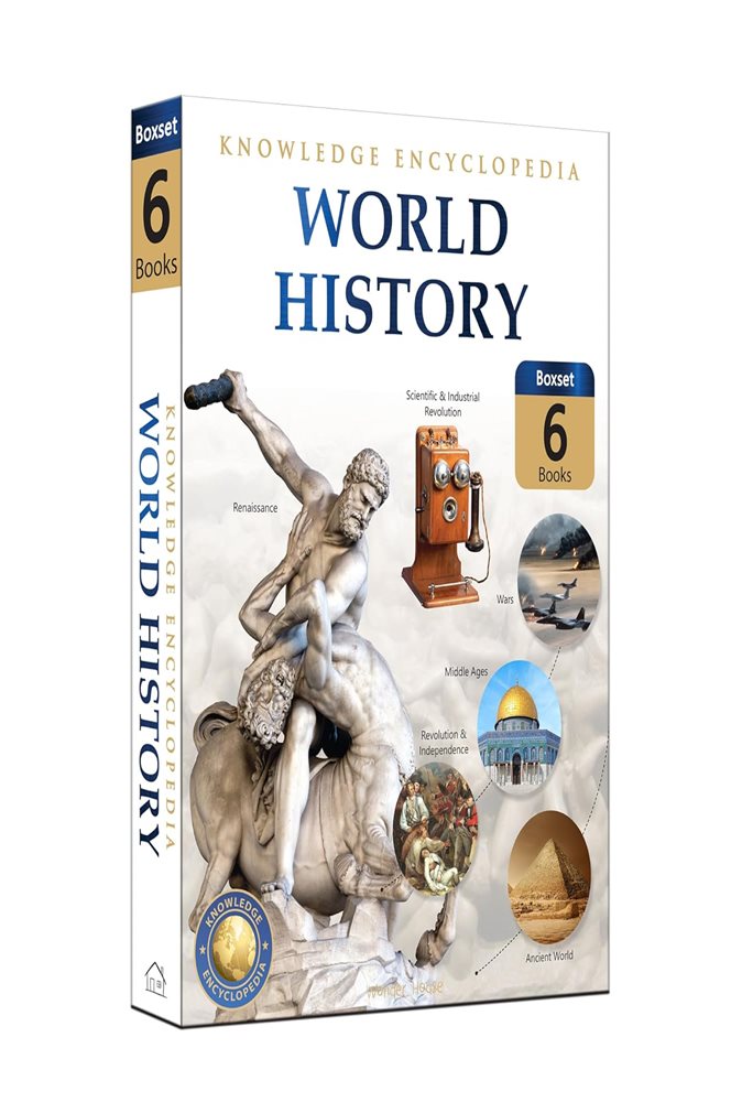 World History - Collection of 6 Books : Knowledge Encyclopedia For ...