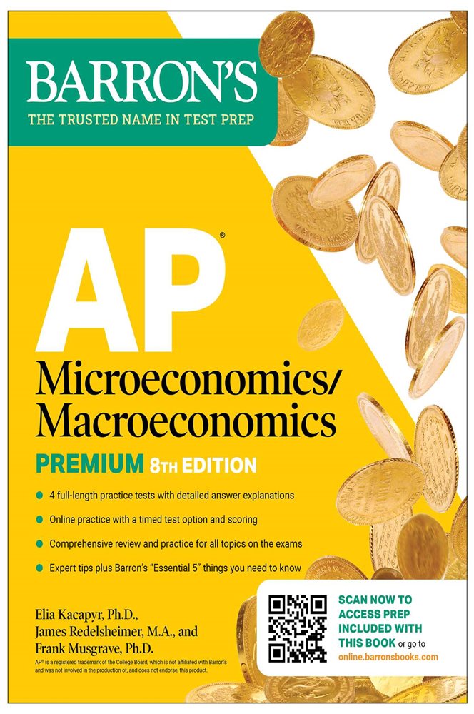 AP Microeconomics/Macroeconomics Premium, Eighth Edition: Prep Book ...