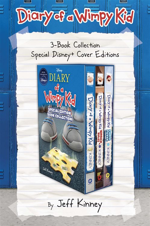 Diary of a Wimpy Kid 3-Book Collection: Special Disney+ Cover Editions