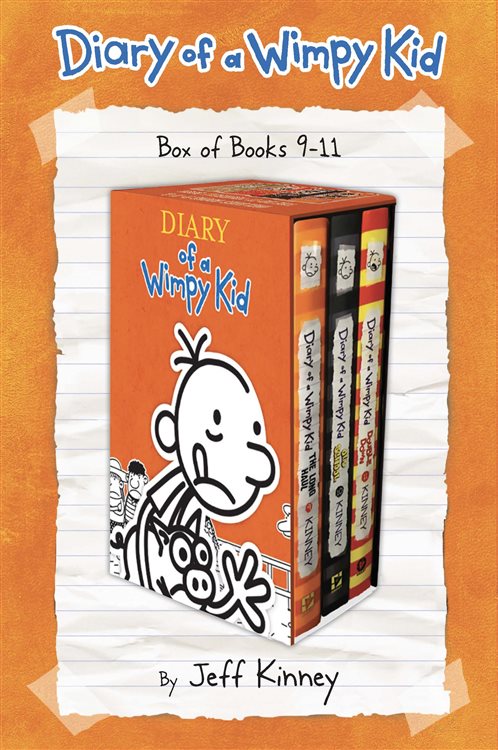 Diary of a Wimpy Kid Box of Books 9-11 by Jeff Kinney (ebook)