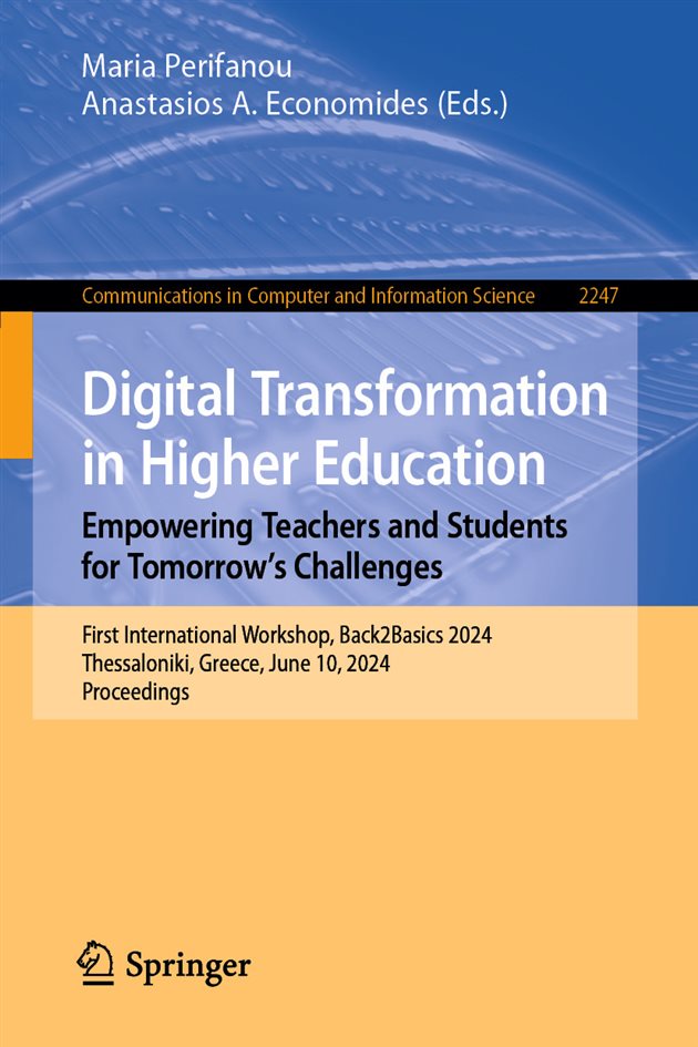 Digital Transformation in Higher Education. Empowering Teachers and ...