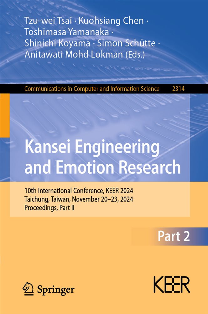 Kansei Engineering and Emotion Research by Tzu-wei Tsai (ebook)