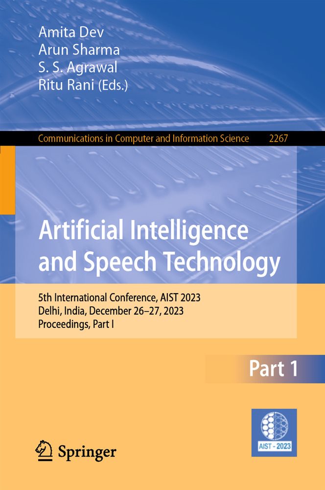 Artificial Intelligence and Speech Technology by Amita Dev (ebook)