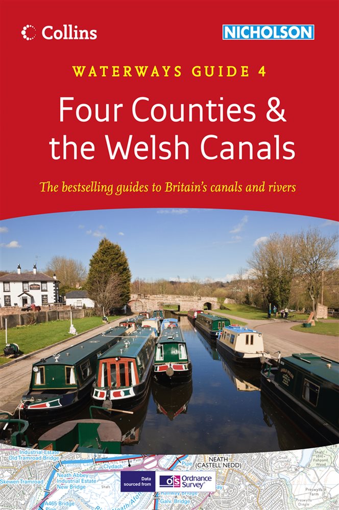 Four Counties & the Welsh Canals: Waterways Guide 4 (Collins Nicholson ...
