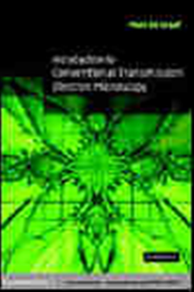 Introduction to Conventional Transmission Electron Microscopy