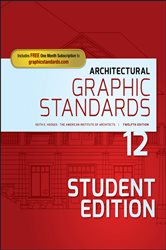 Architectural Graphic Standards (12th ed.)