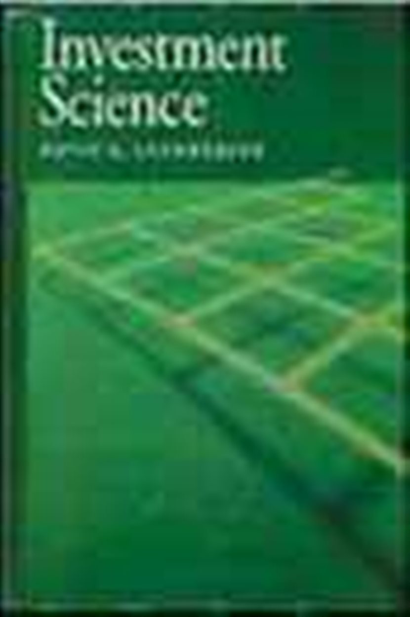 Investment Science by David G. Luenberger (ebook)