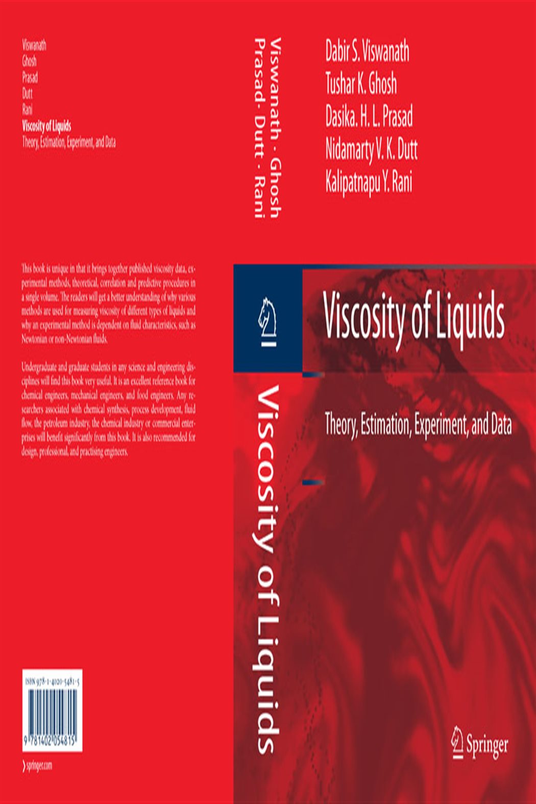Viscosity of Liquids by Dabir S. Viswanath (ebook)