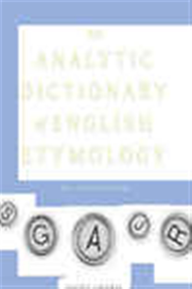 An Analytic Dictionary of English Etymology