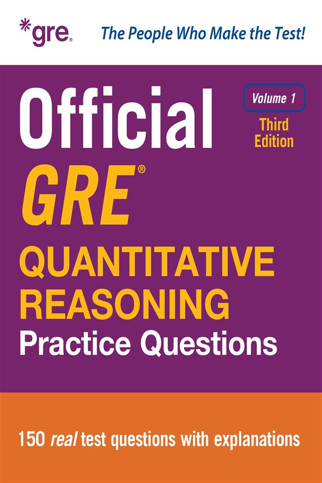 Official GRE Quantitative Reasoning Practice Questions, Third Edition ...