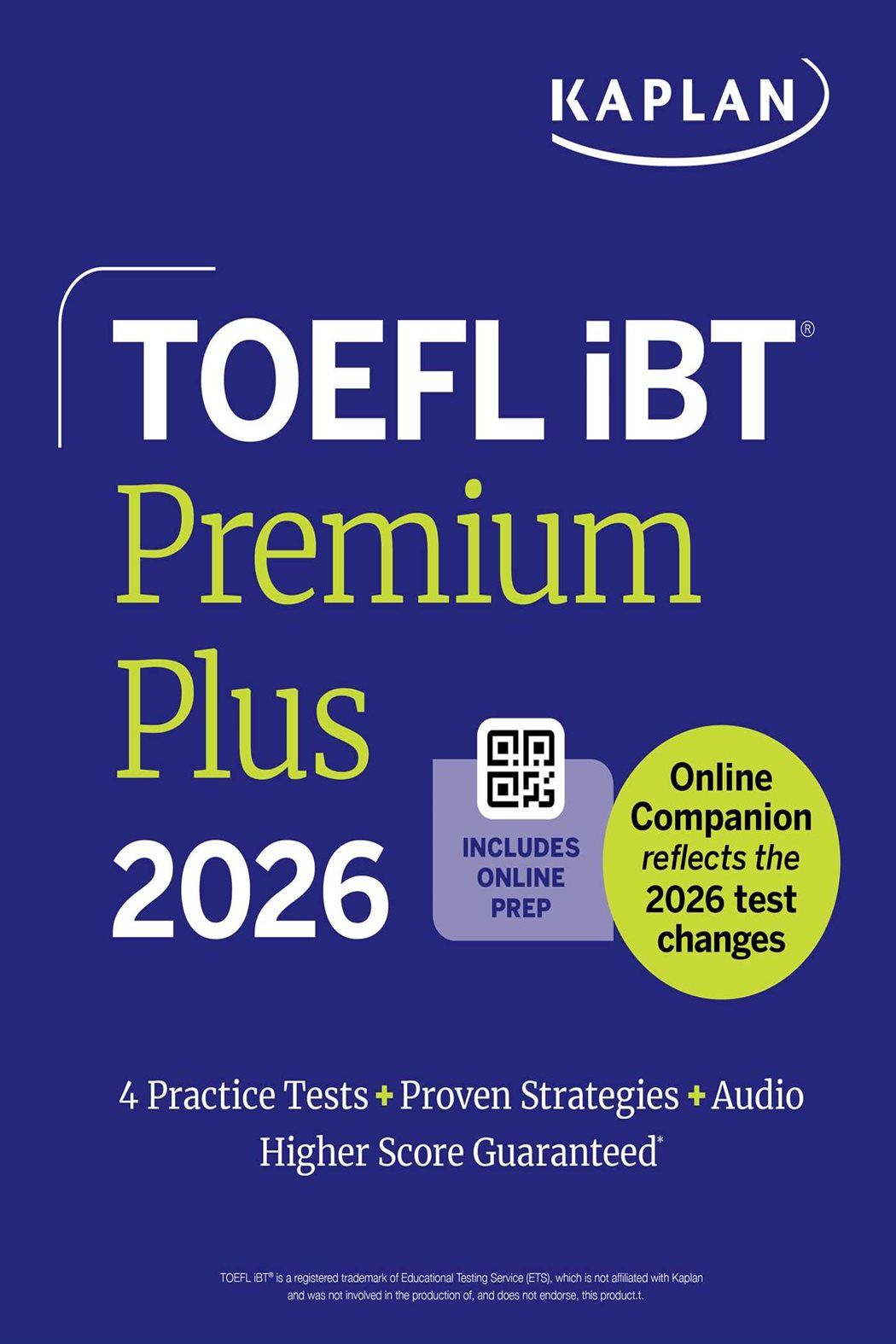 TOEFL iBT Premium Plus 2026 by Kaplan Test Prep (ebook)