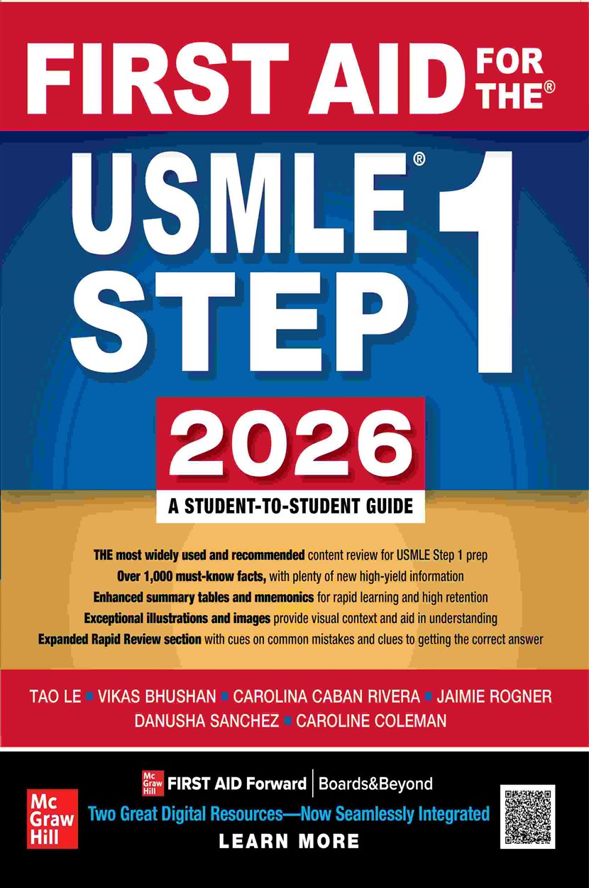 First Aid for the USMLE Step 1 2026 (36th ed.) by Tao Le (ebook)