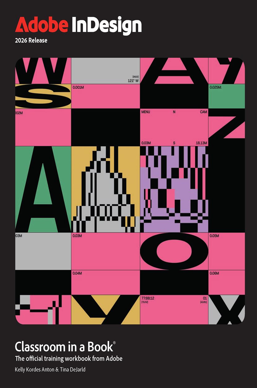 Adobe InDesign Classroom in a Book 2026 Release