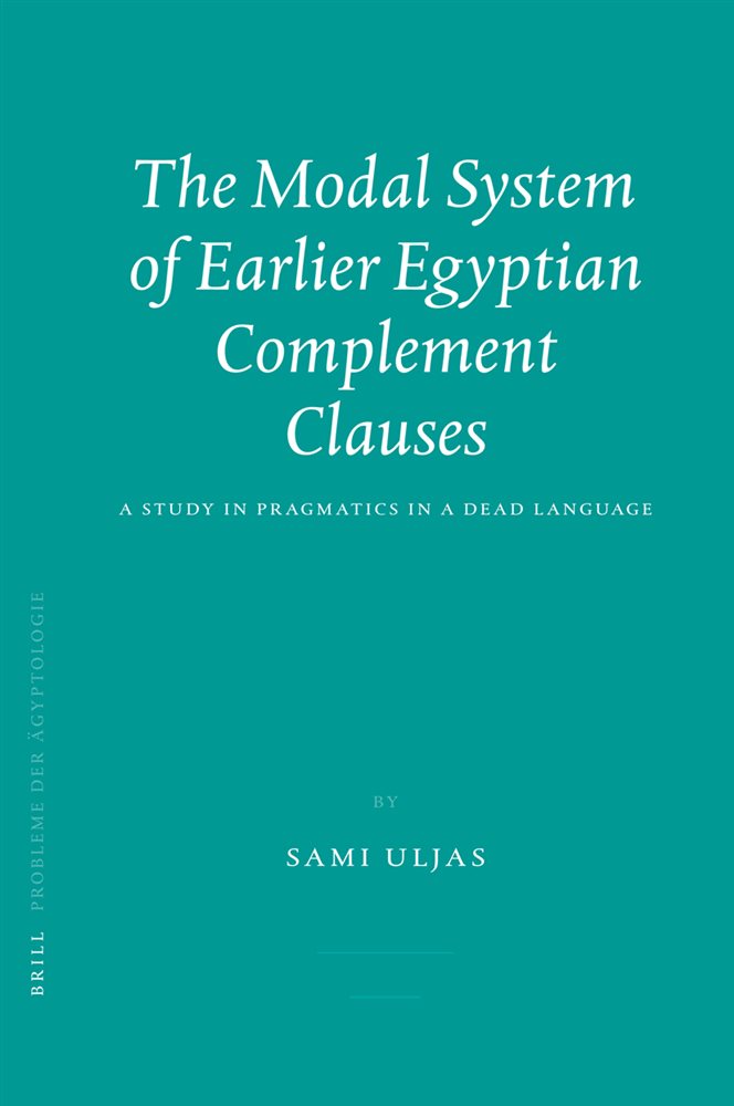 The Modal System of Earlier Egyptian Complement ClausesThe Modal System ...