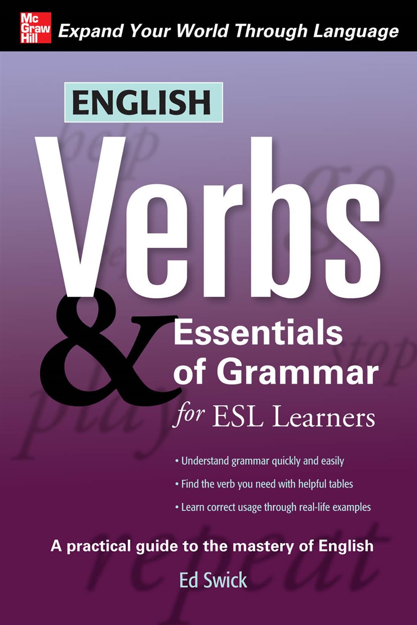 English Verbs & Essentials of Grammar for ESL Learners