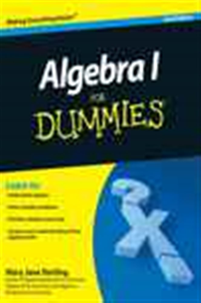 Algebra I For Dummies (2nd ed.) by Mary Jane Sterling (ebook)