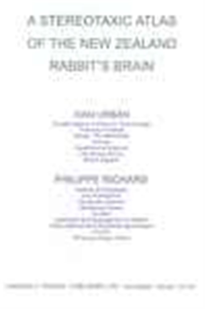 A Stereotaxic Atlas of the New Zealand Rabbit's Brain