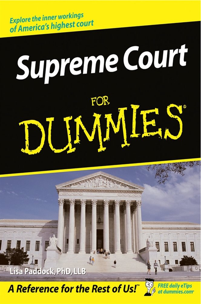 Supreme Court For Dummies by Lisa Paddock (ebook)